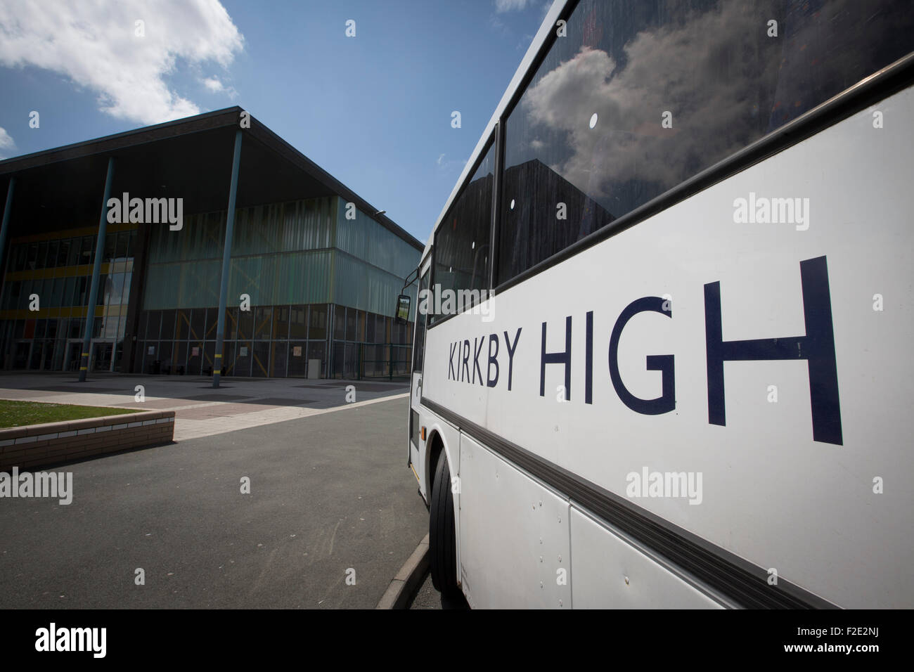 Kirkby High School, Merseyside. The school had one of the lowest ...
