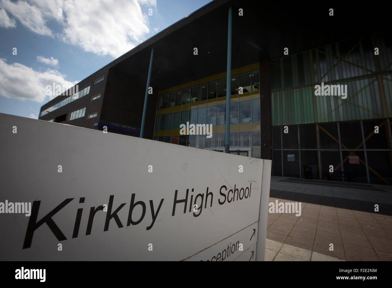 Kirkby High School, Merseyside. The school had one of the lowest ...