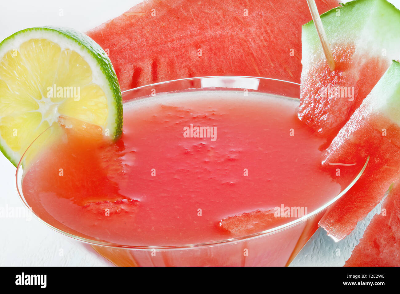 Watermelon slice pieces glass hi-res stock photography and images - Alamy