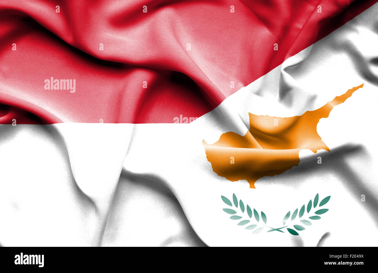 Cyprus monaco flag hi-res stock photography and images - Alamy