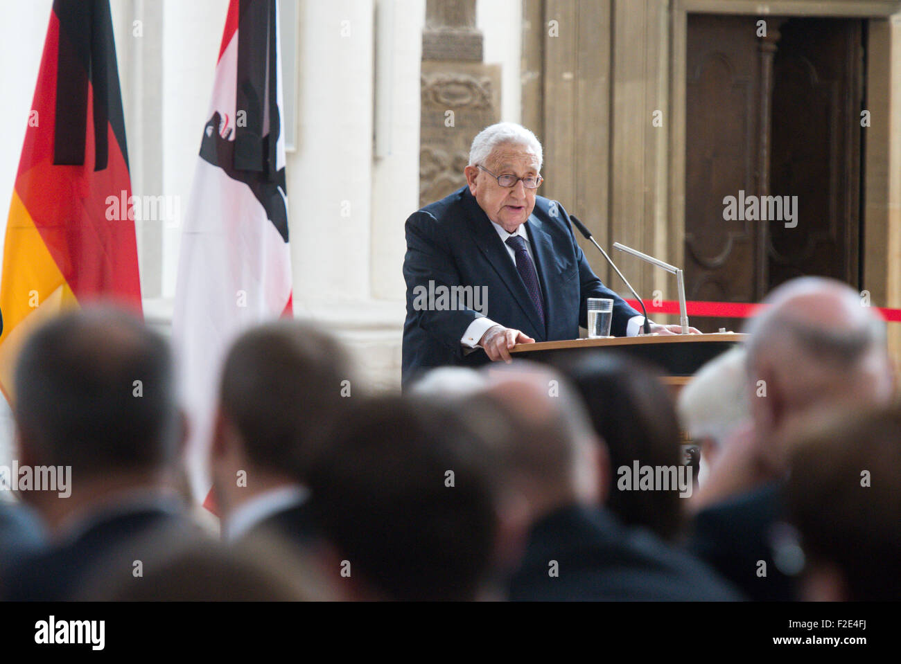 Berlin, Germany. 17th Sep, 2015. Former US Foreign Minister (1973-1977 ...