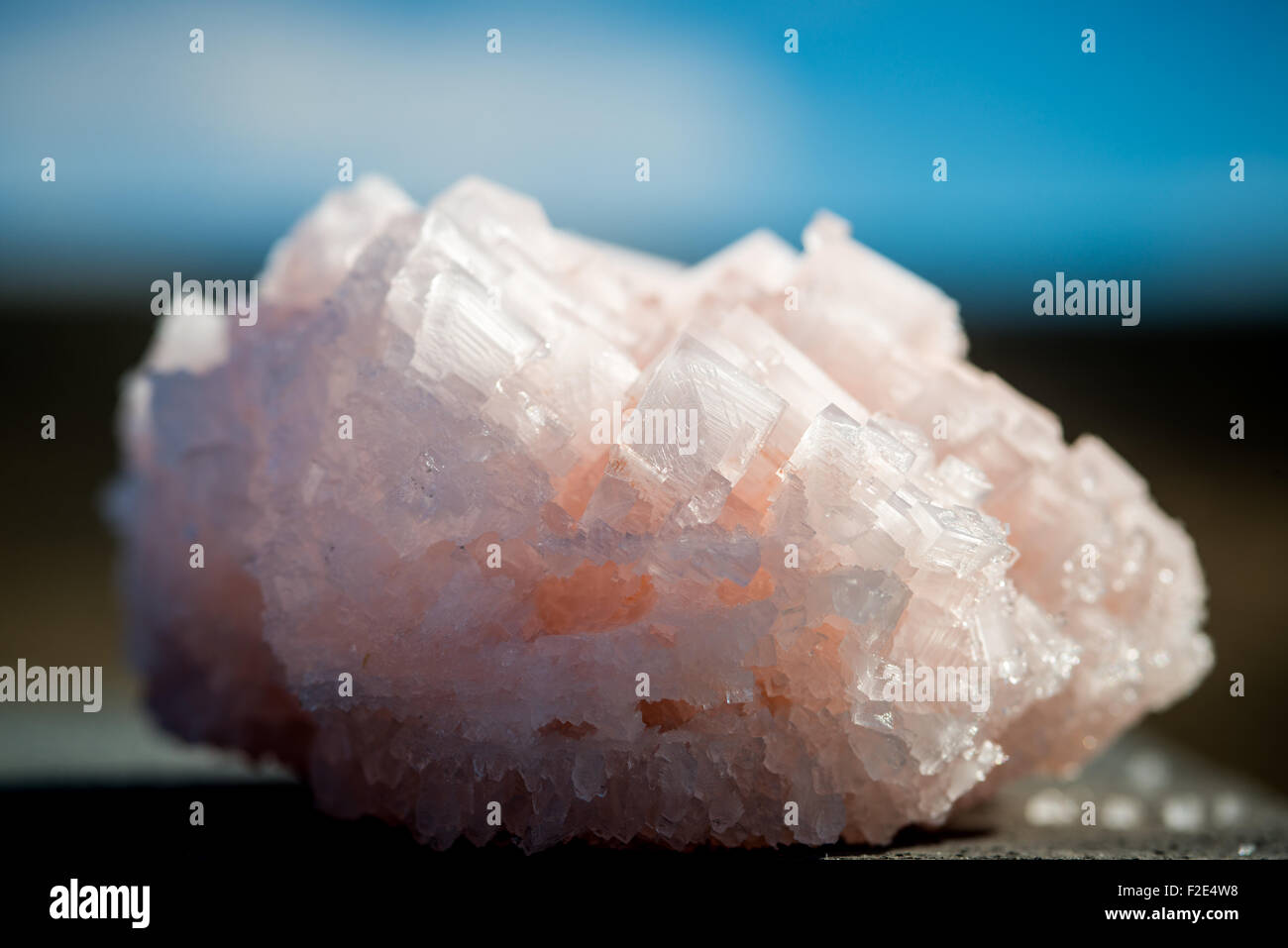 Salt crystals for sale along the road to Sossusvlei in Namibia, Africa ...