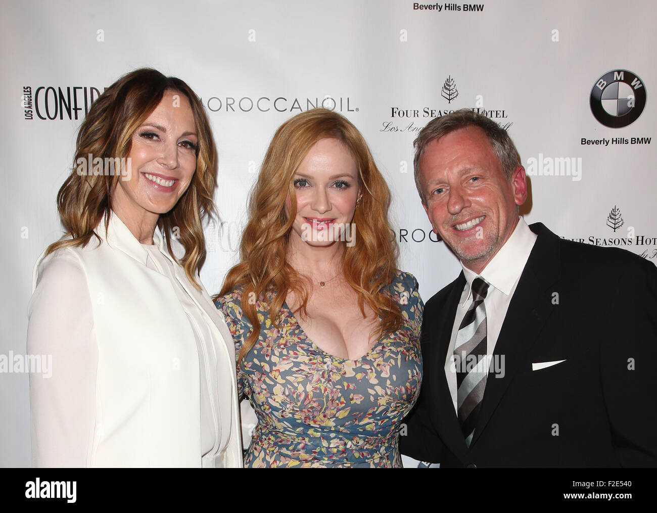 Los Angeles Confidential magazine and cover star Christina Hendricks ...