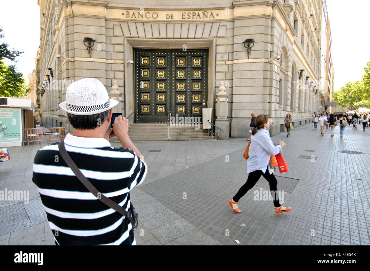 Banco de España, Bank os Spain. 17, Plaza de Cataluña, Plaça de ...