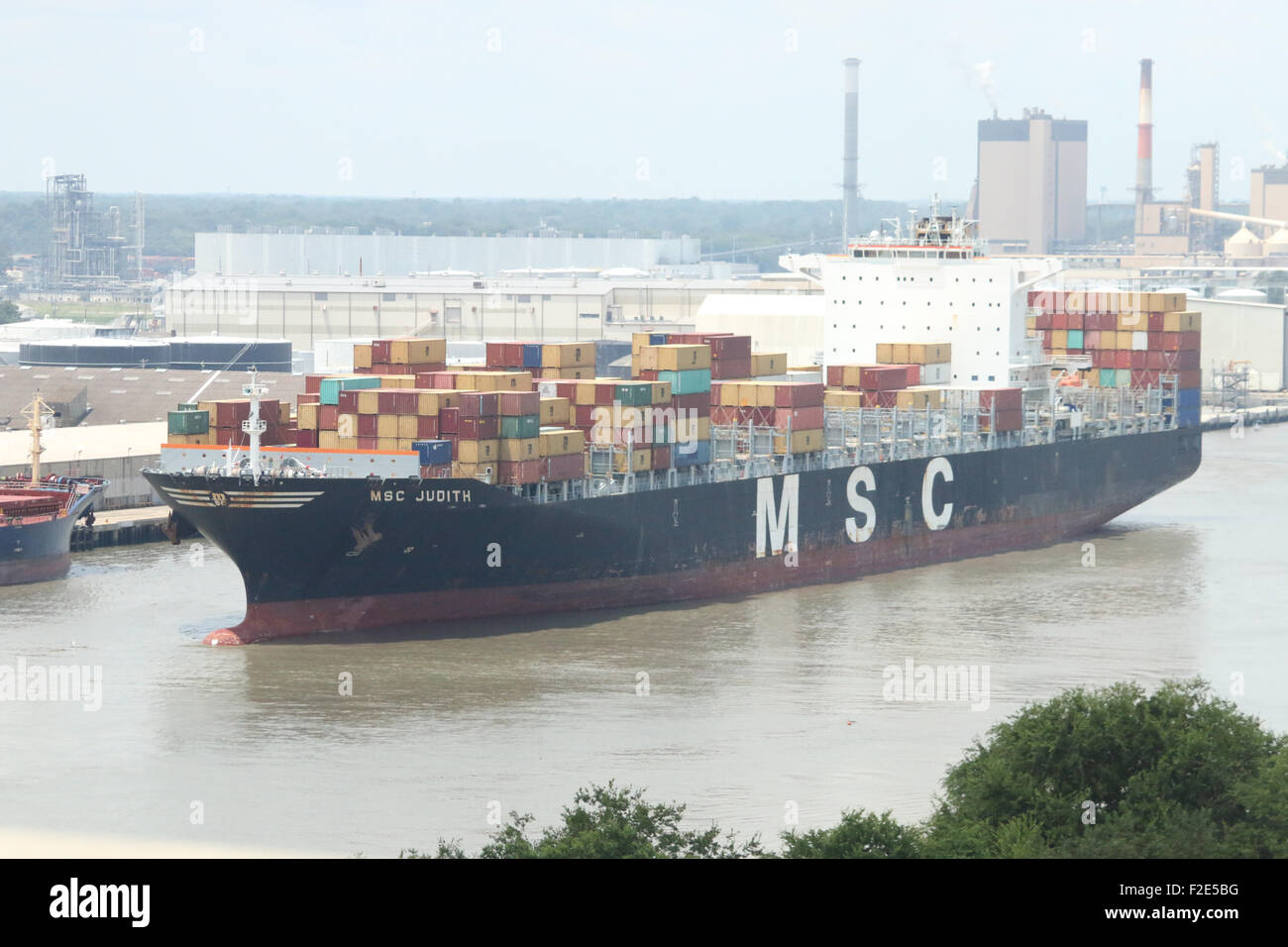 MSC Judith container ship Stock Photo - Alamy