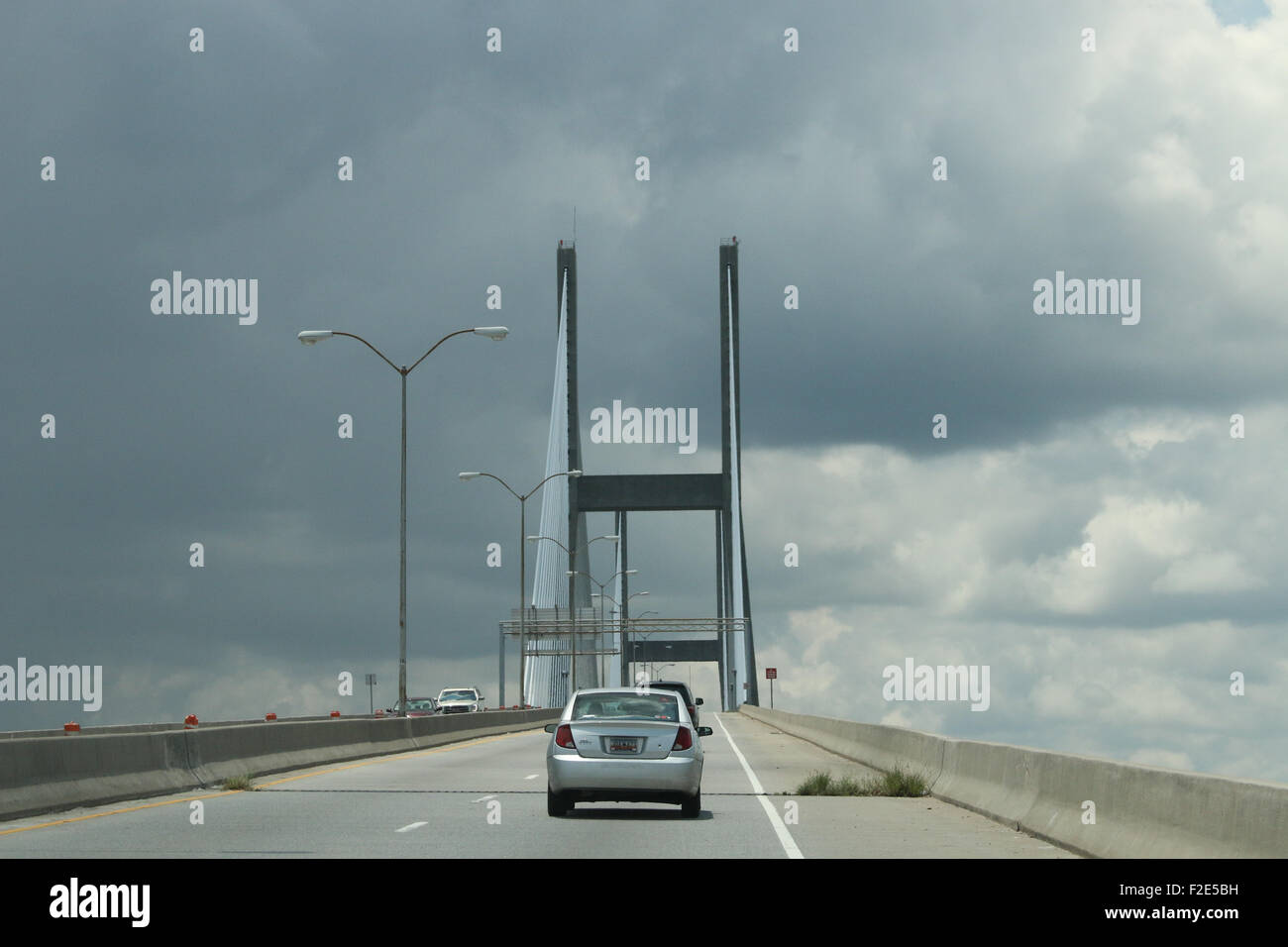 Talmadge Memorial Bridge Stock Photo - Alamy