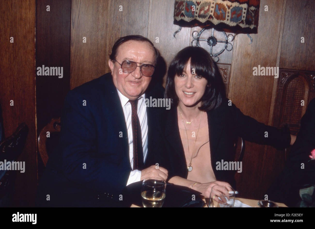 Deutschen Schauspieler Siegfried Lowitz und Heidelinde Weis ...