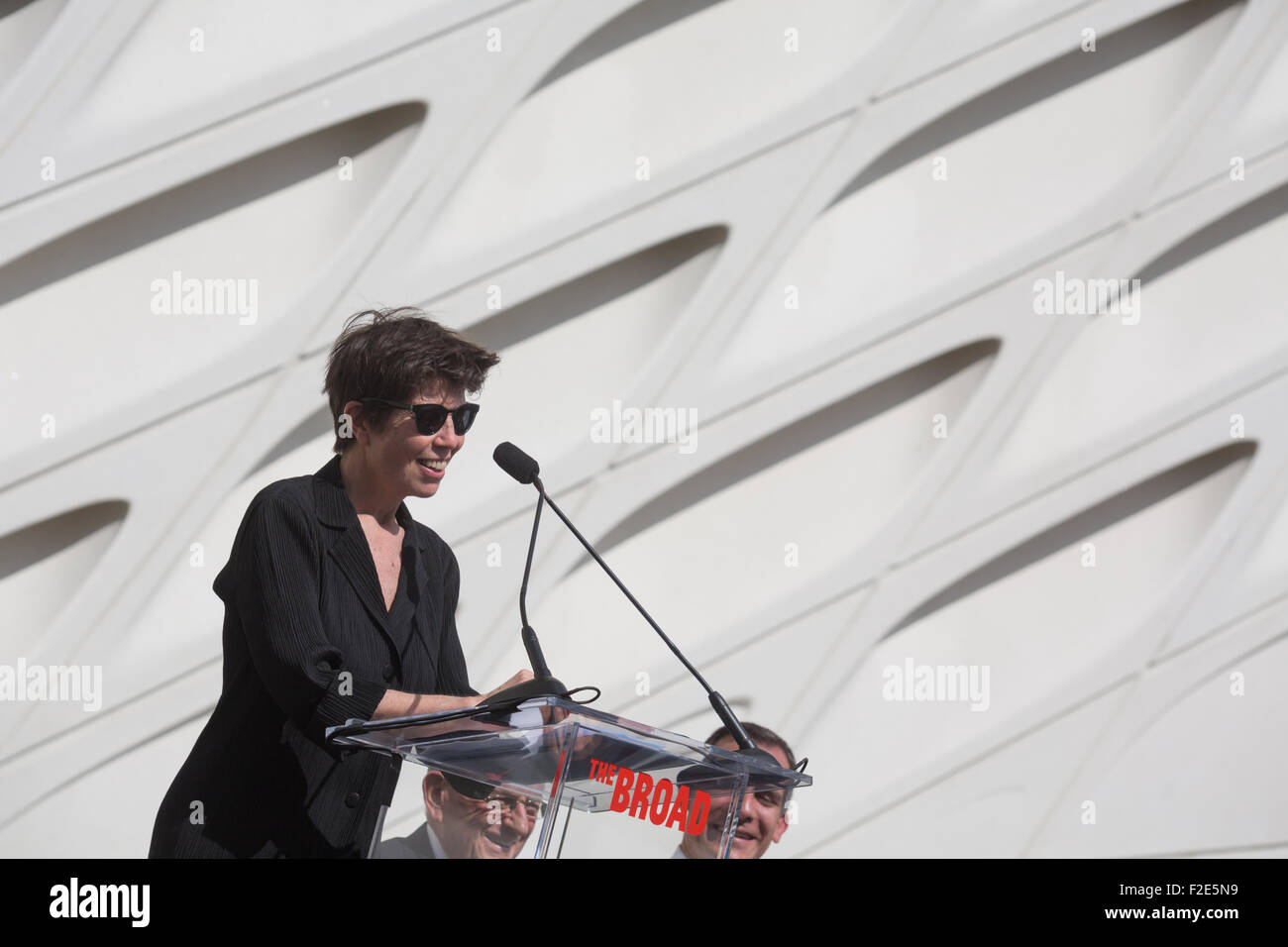 Los Angeles, California, USA. 16th Sep, 2015. Elizabeth Diller, principal architect of The Broad ...