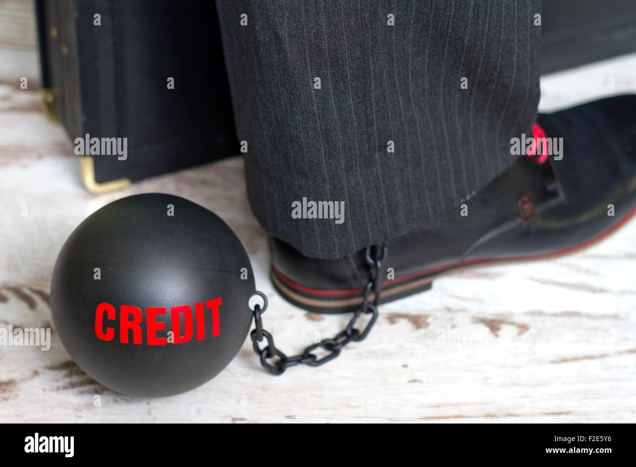 Ball and chain leg hi-res stock photography and images - Alamy