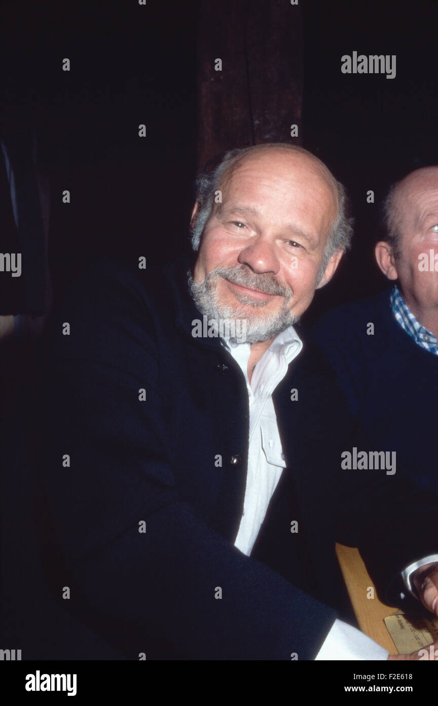 Der deutsche Schauspieler Ralf Wolter, Deutschland 1980er Jahre. German ...