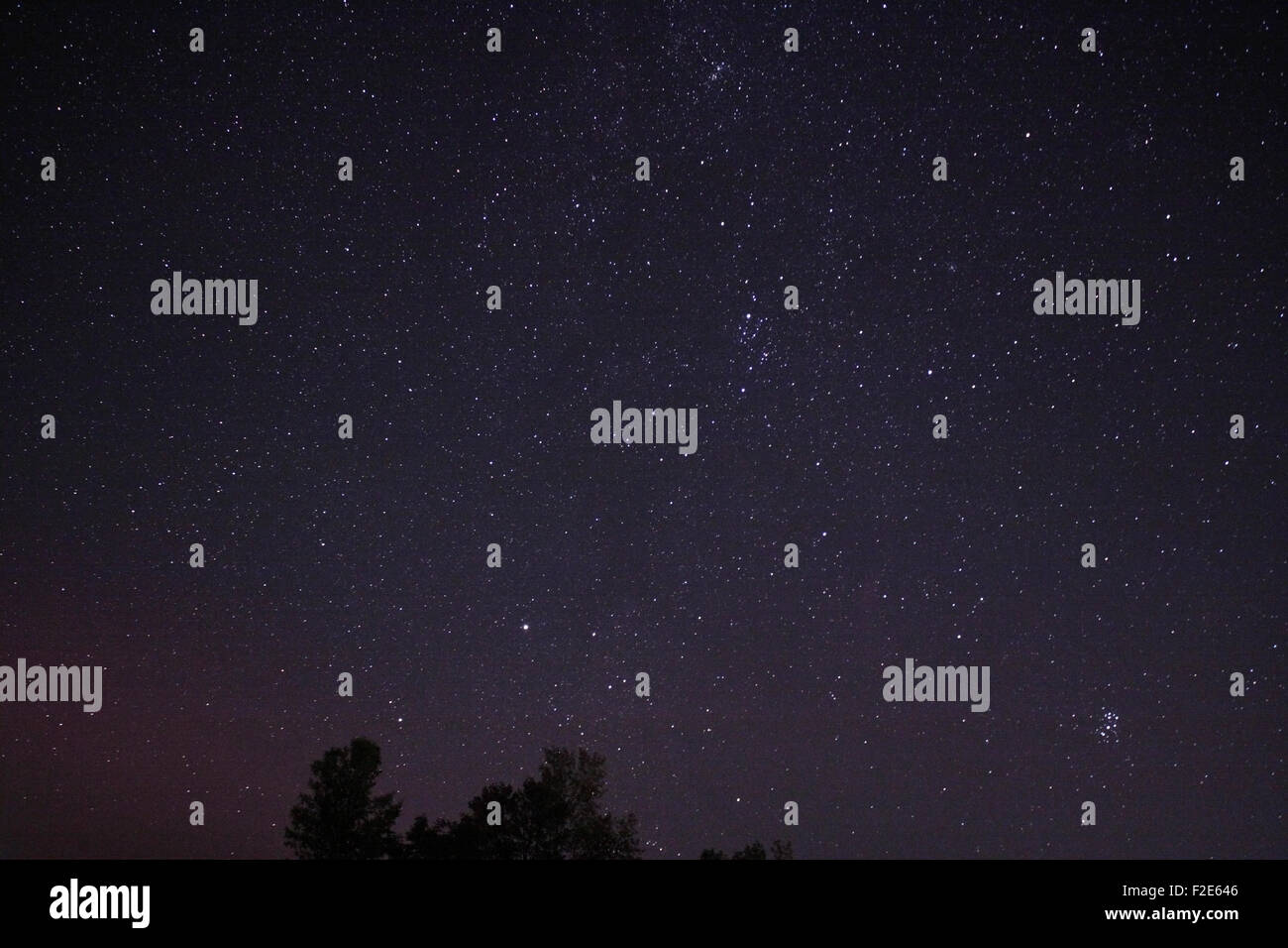 Triangulum constellation starry night hi-res stock photography and ...