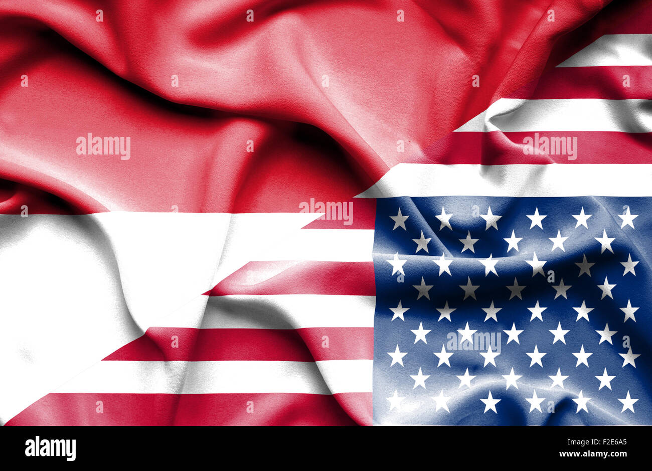 United states monaco flag hi-res stock photography and images - Alamy