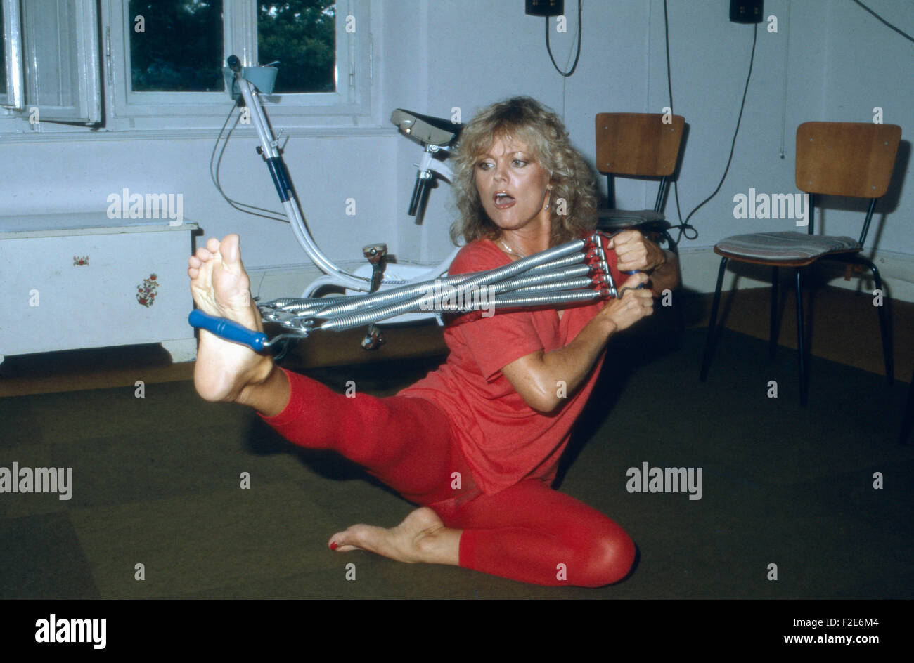 Deutsche Schauspielerin Christiane Rücker, Deutschland 1980er Jahre ...