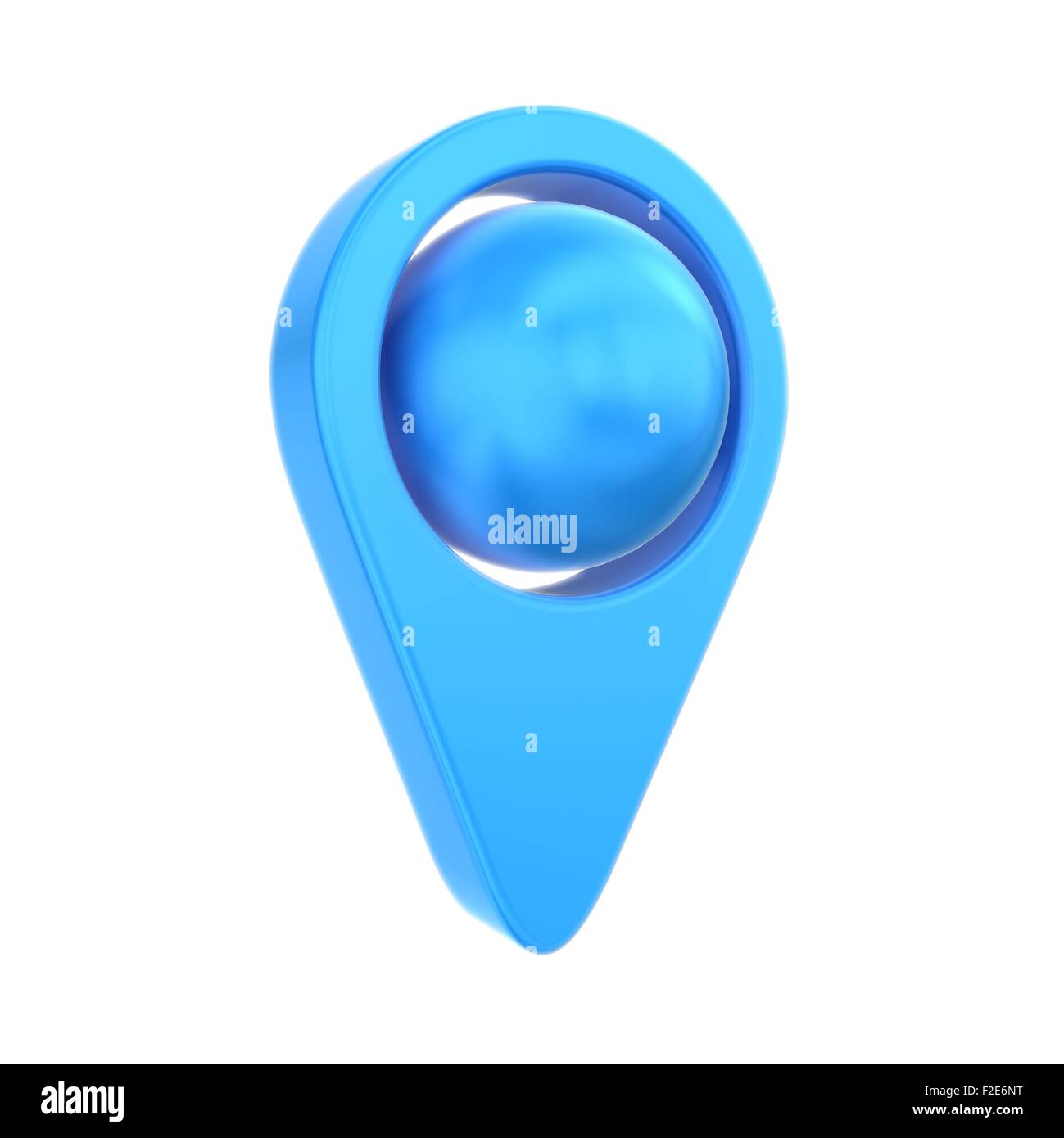 3d cursor location on the ground Stock Photo - Alamy