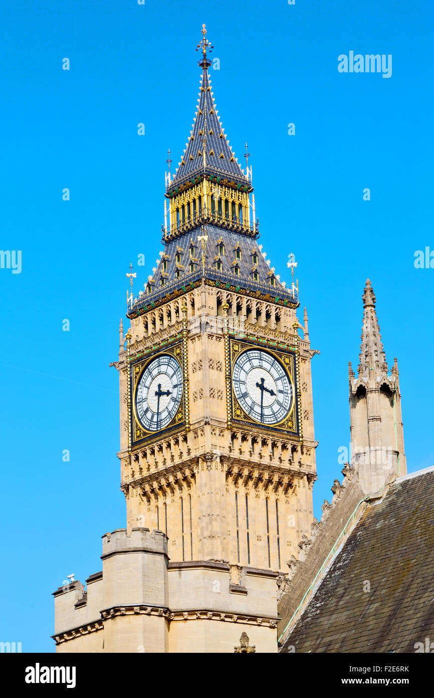 london big ben and historical old construction england city Stock Photo ...