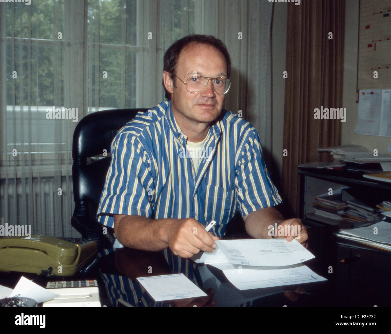 Der deutsche Schauspieler und Produzent Til Erwig an seinem ...