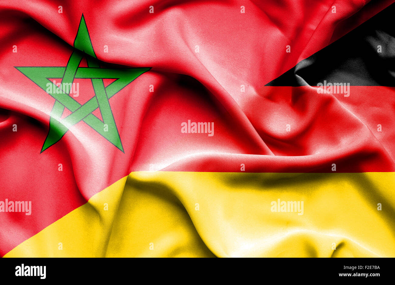 Germany morocco flag hi-res stock photography and images - Alamy