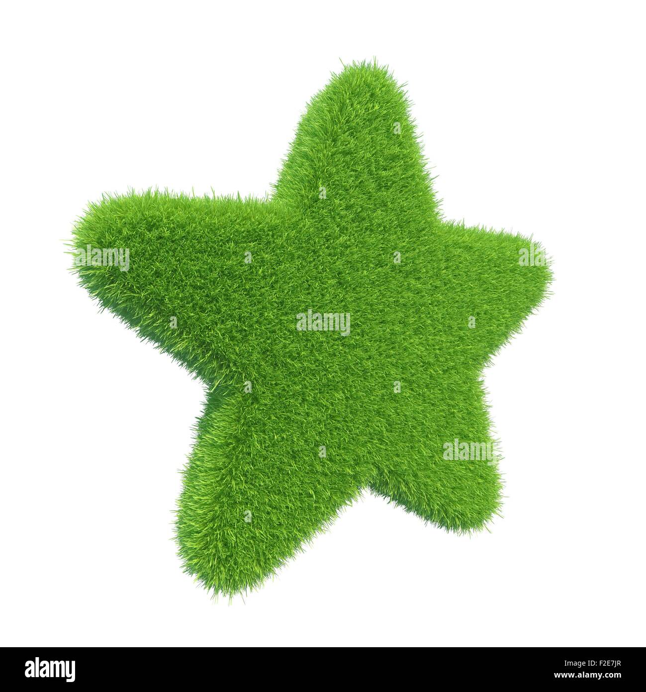 green grass star Stock Photo - Alamy