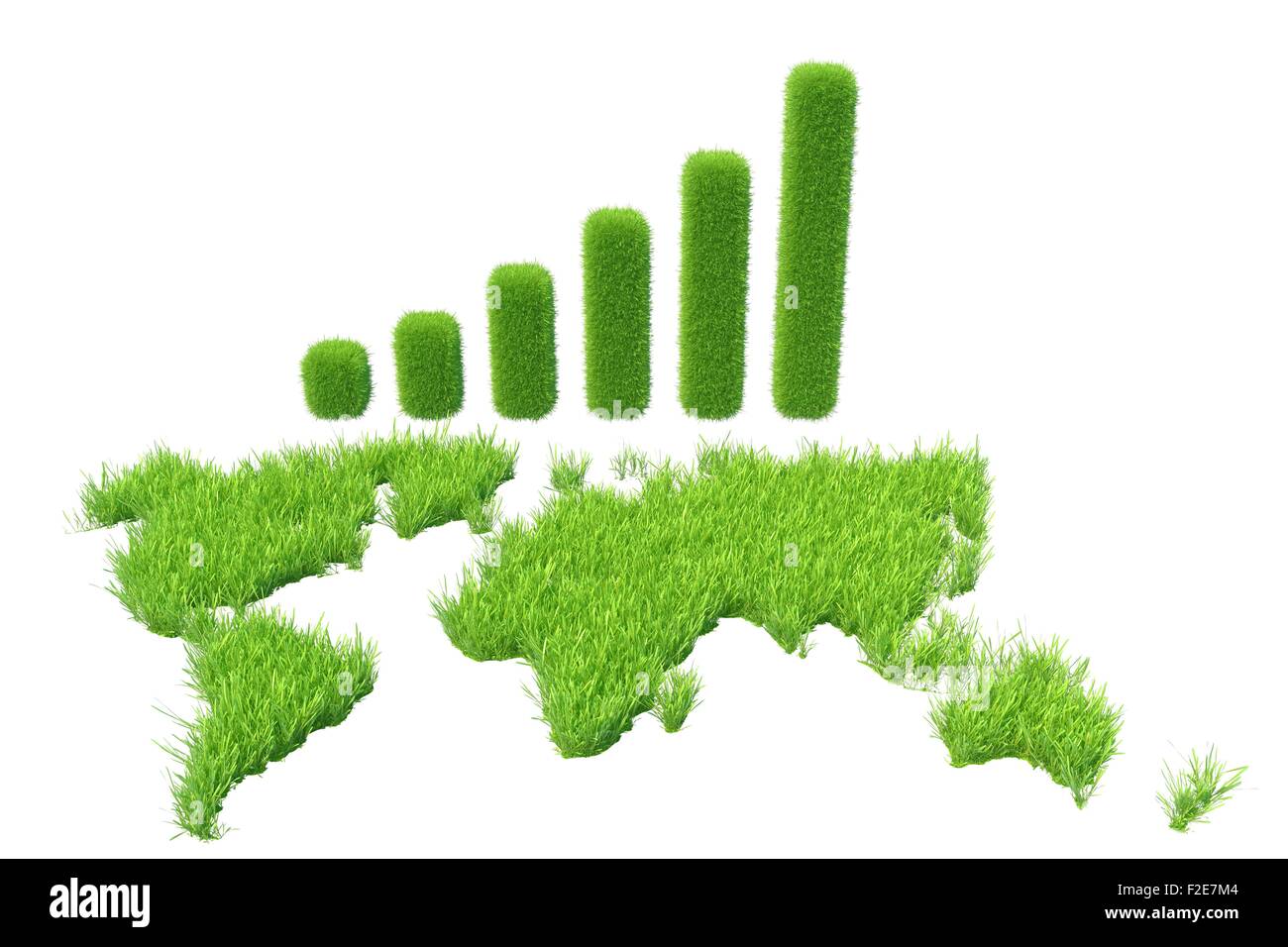green grass map business Stock Photo - Alamy