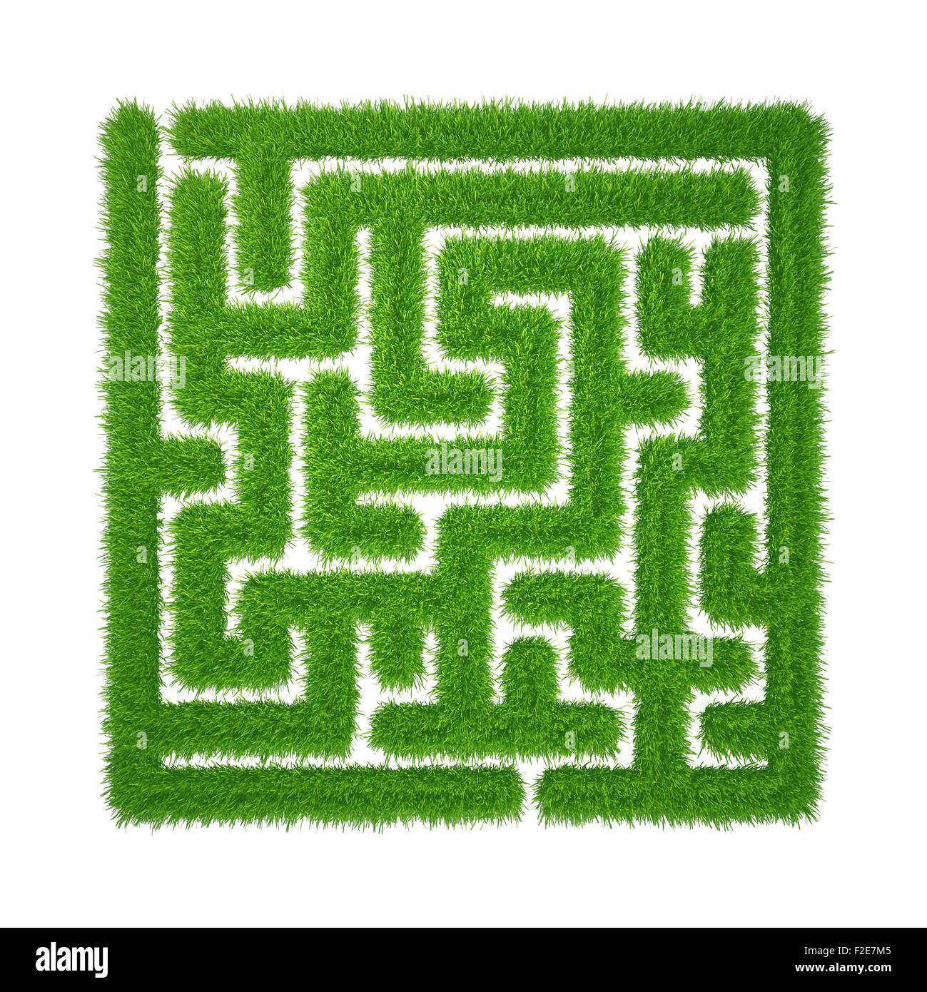 Labyrinth garden Cut Out Stock Images & Pictures - Alamy