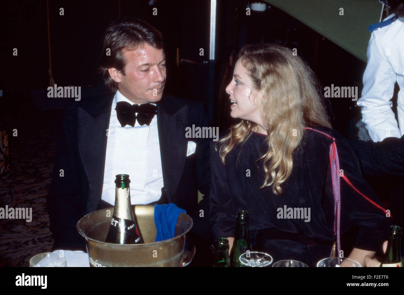 Der österreichische Schauspieler Robert Hoffmann und Amerikanische ...