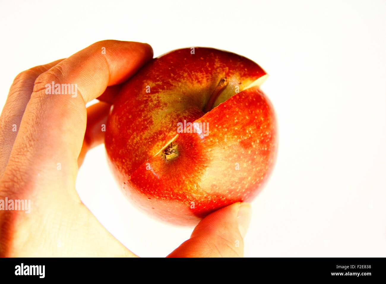 Apfel - Symbolbild Nahrungsmittel Stock Photo - Alamy