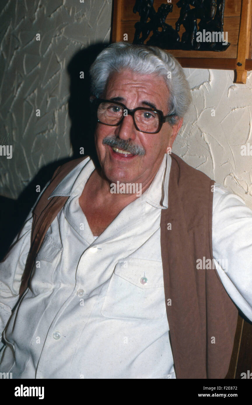 Der deutsche Volksschauspieler Willy Millowitsch, Deutschland 1970er ...