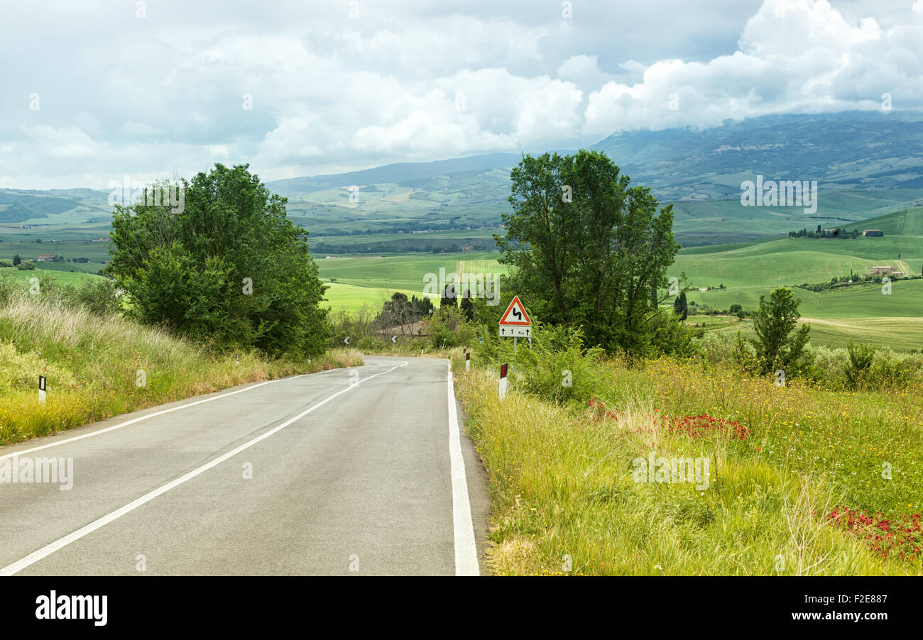 Typical road hi-res stock photography and images - Alamy