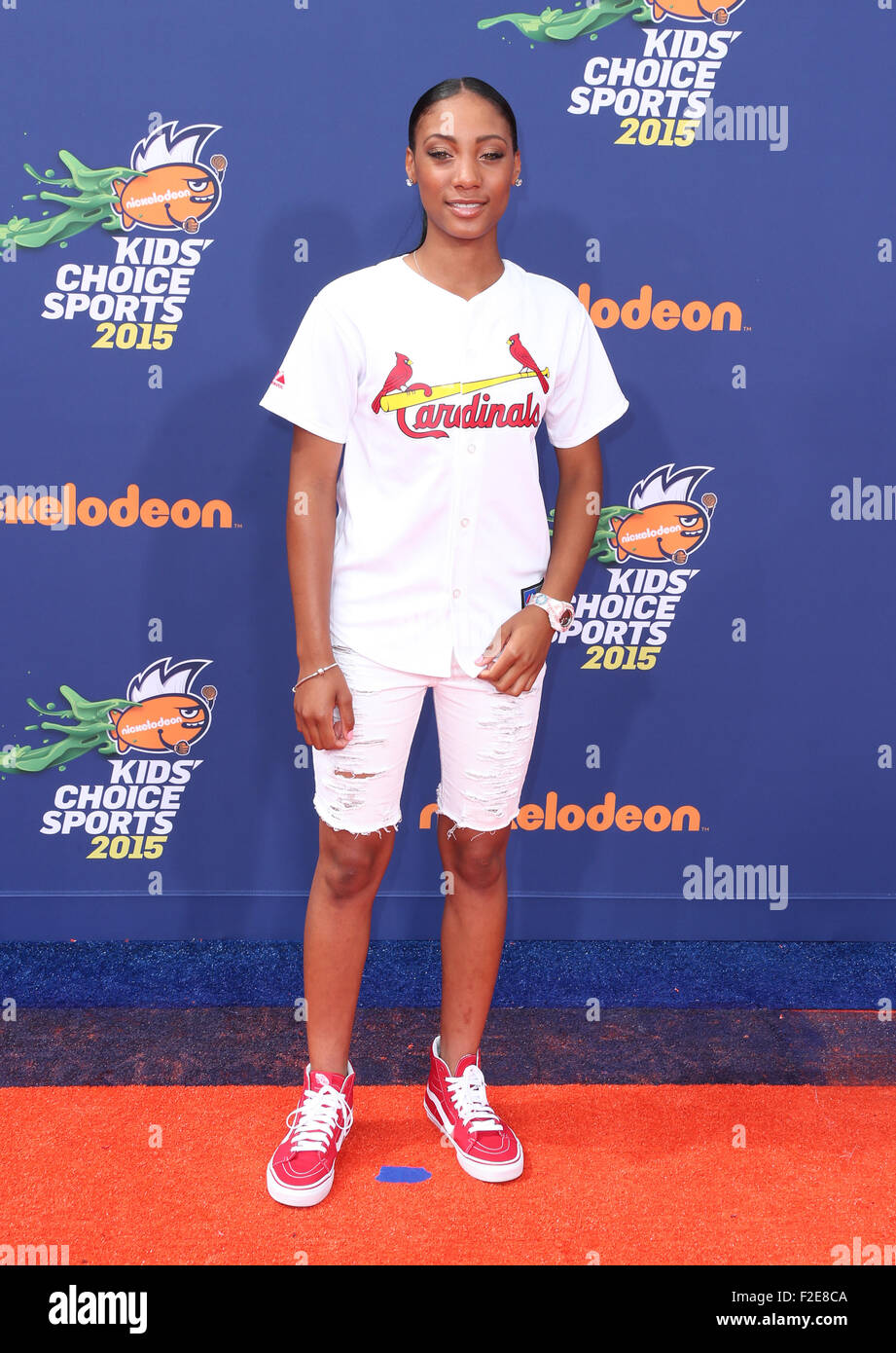 Nickelodeon Kids' Choice Sports Awards 2015 Featuring: Mo'ne Davis ...