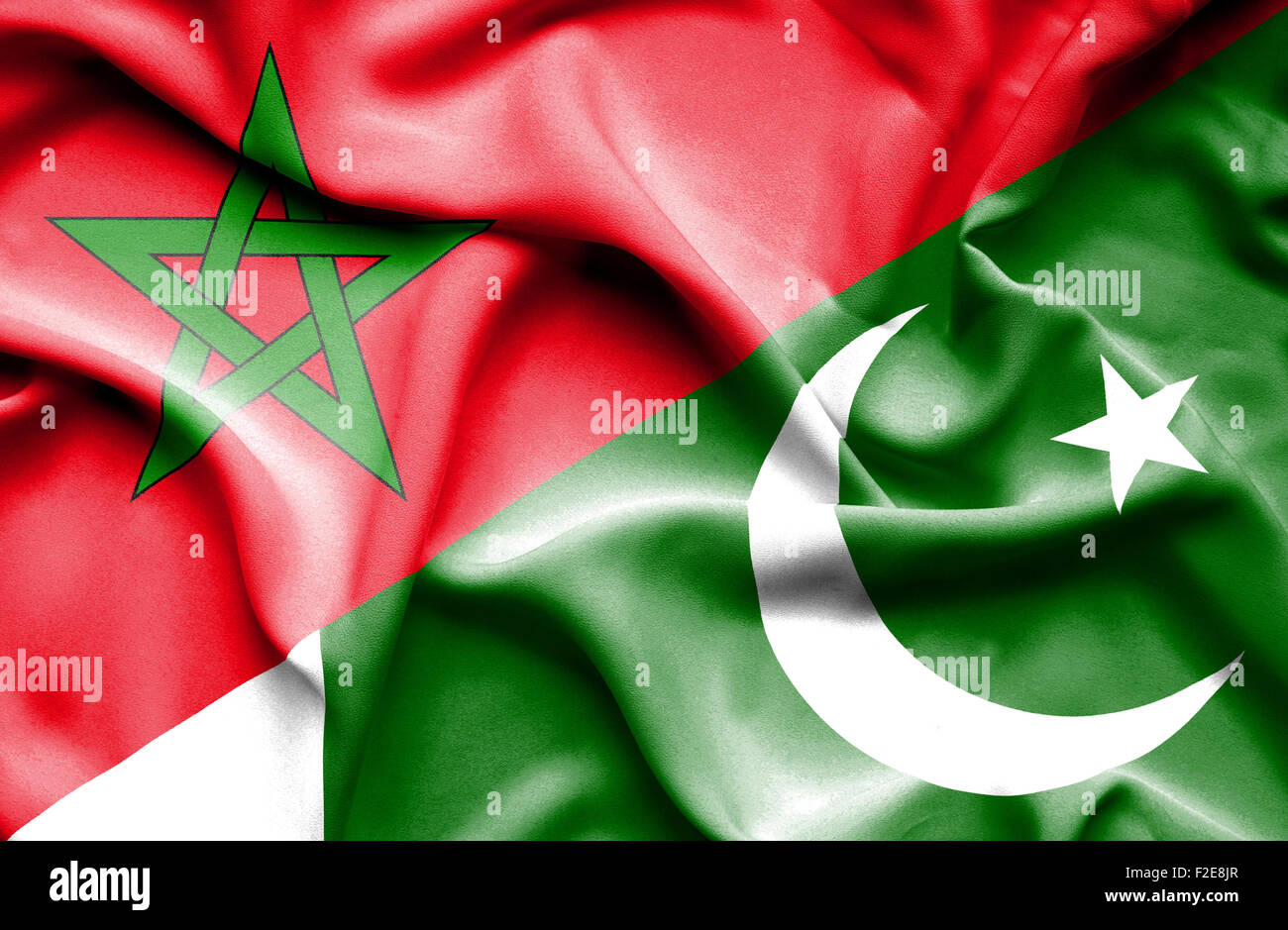Morocco pakistan flag hi-res stock photography and images - Alamy