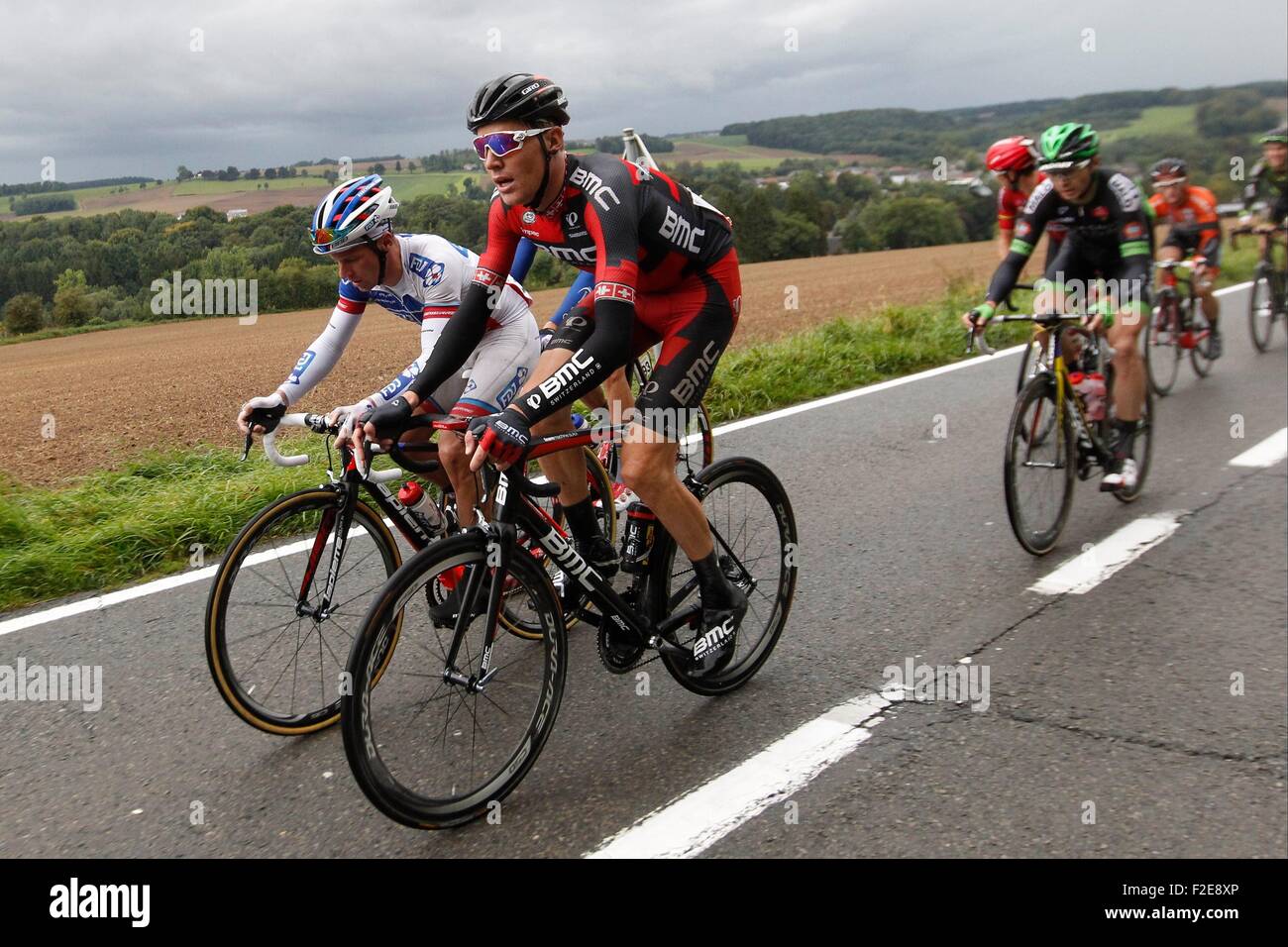 16.09.2015. Beaufays to Namur, Wallonia, Belgium. 16th September, 2015 ...