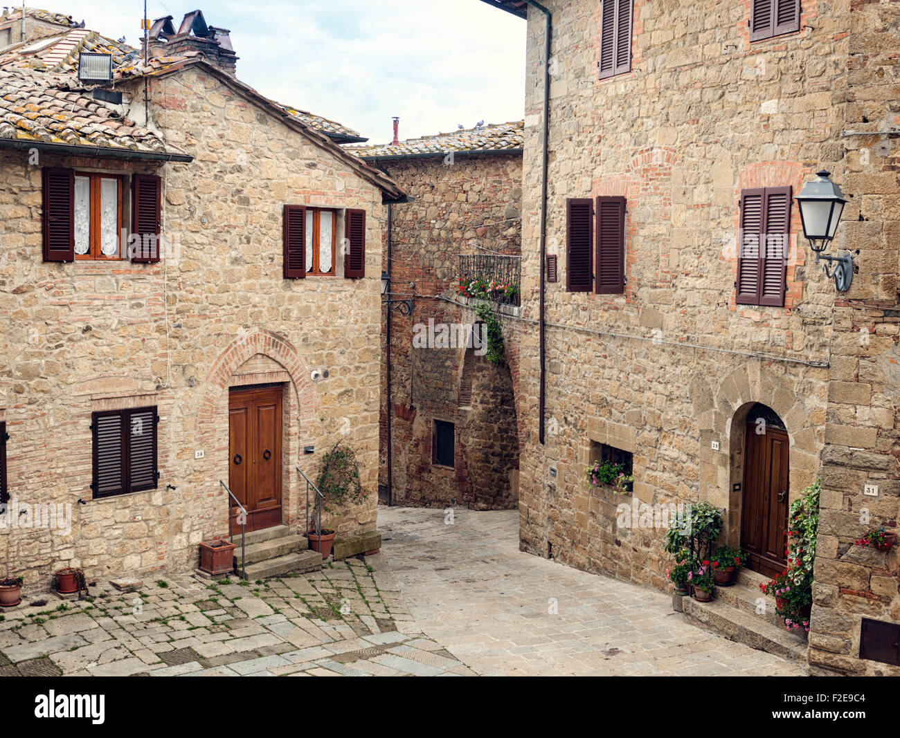Medieval small town hi-res stock photography and images - Alamy