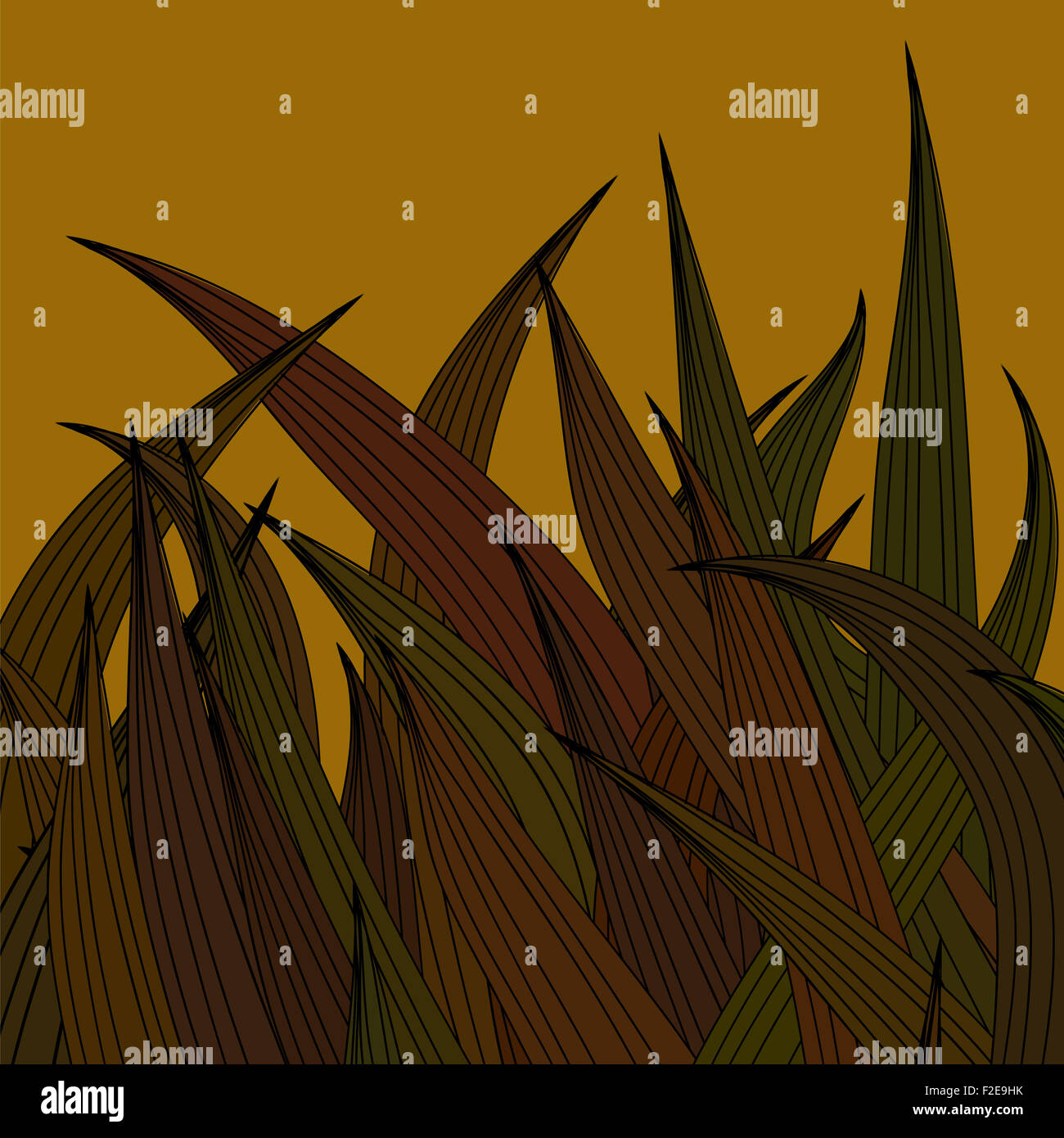 Abstract Brown Wave Pattern Stock Photo - Alamy