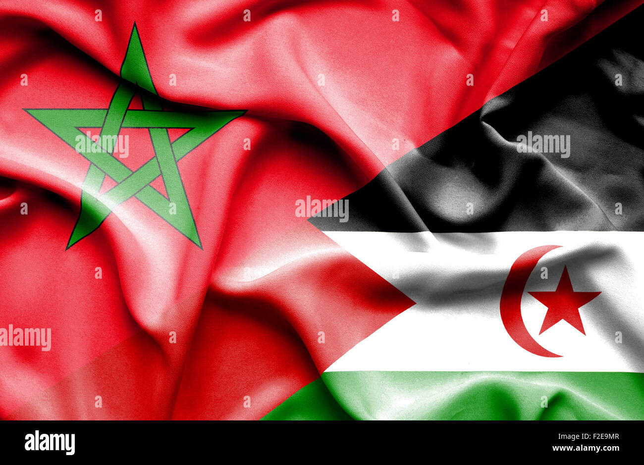 Sahara morocco flag hi-res stock photography and images - Alamy