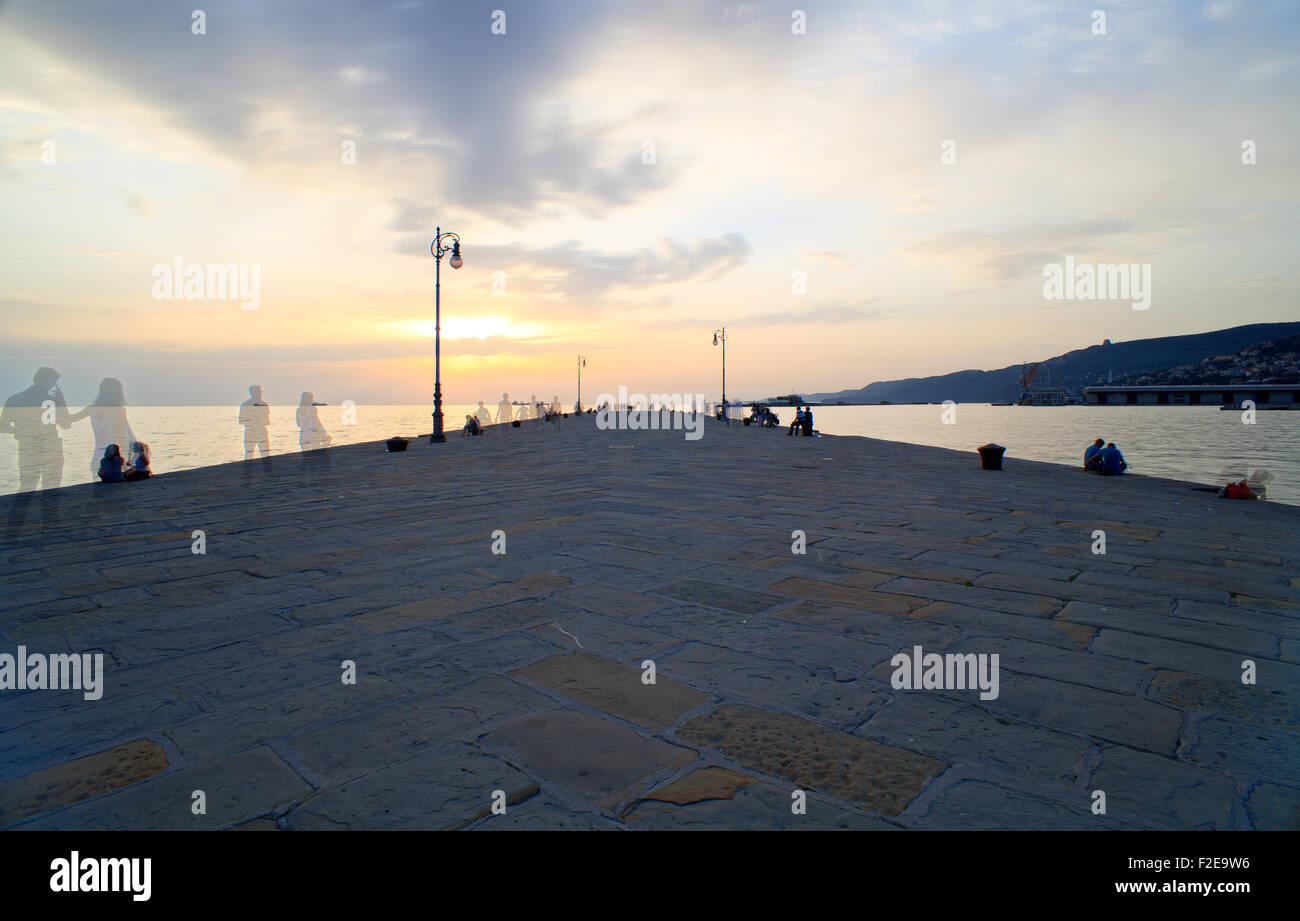 Molo trieste hi-res stock photography and images - Alamy