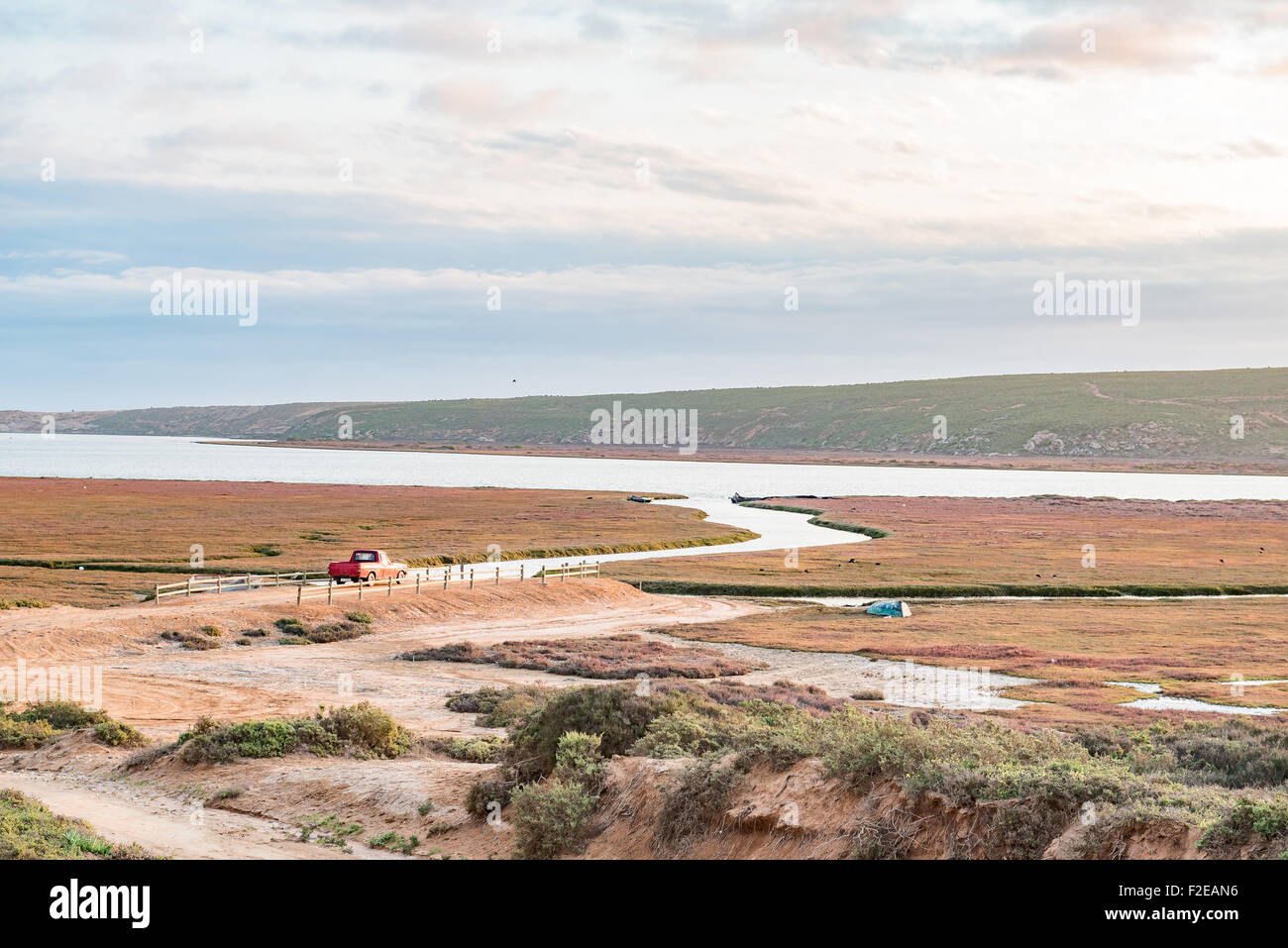 PAPENDORP, SOUTH AFRICA - AUGUST 12, 2015: A boat launch site in the ...