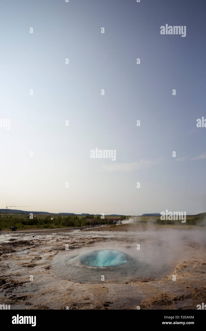 Hot volcanic water eruption hi-res stock photography and images - Alamy