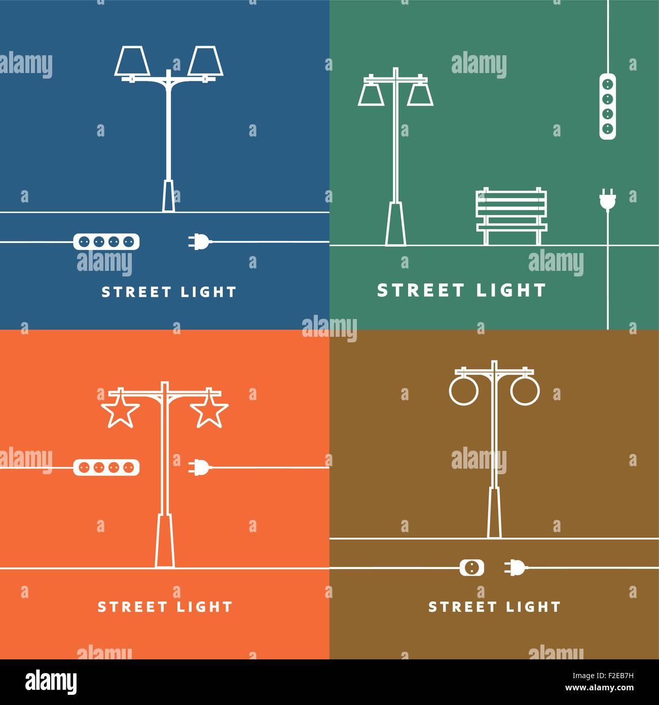 Light old socket Stock Vector Images - Alamy