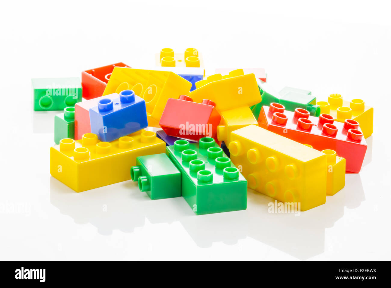 Pile of lego bricks Cut Out Stock Images & Pictures - Alamy