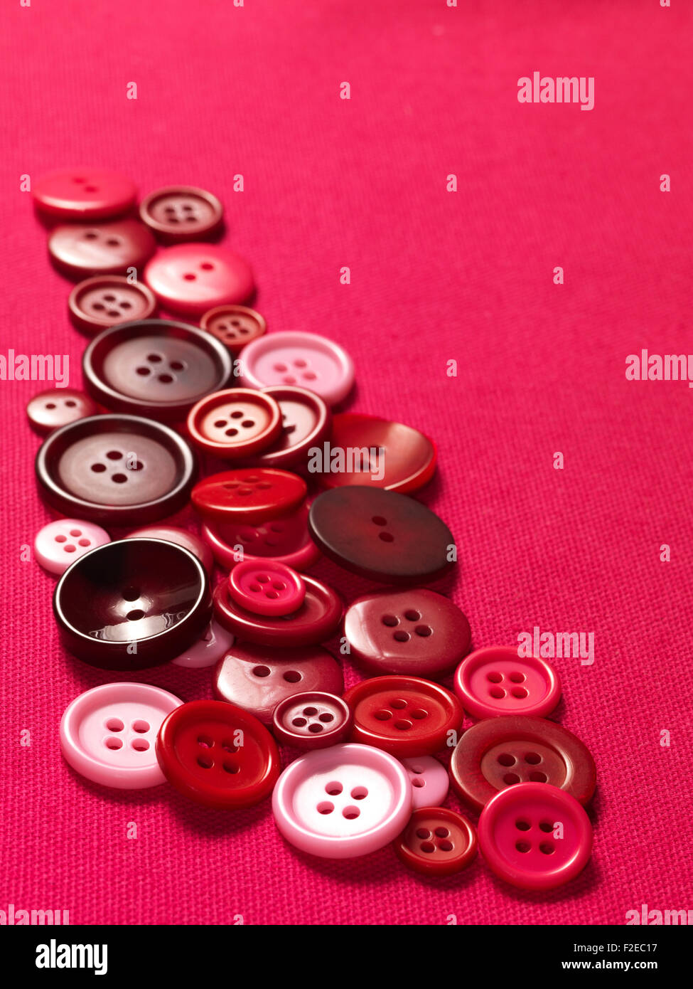 Small Red Star Buttons