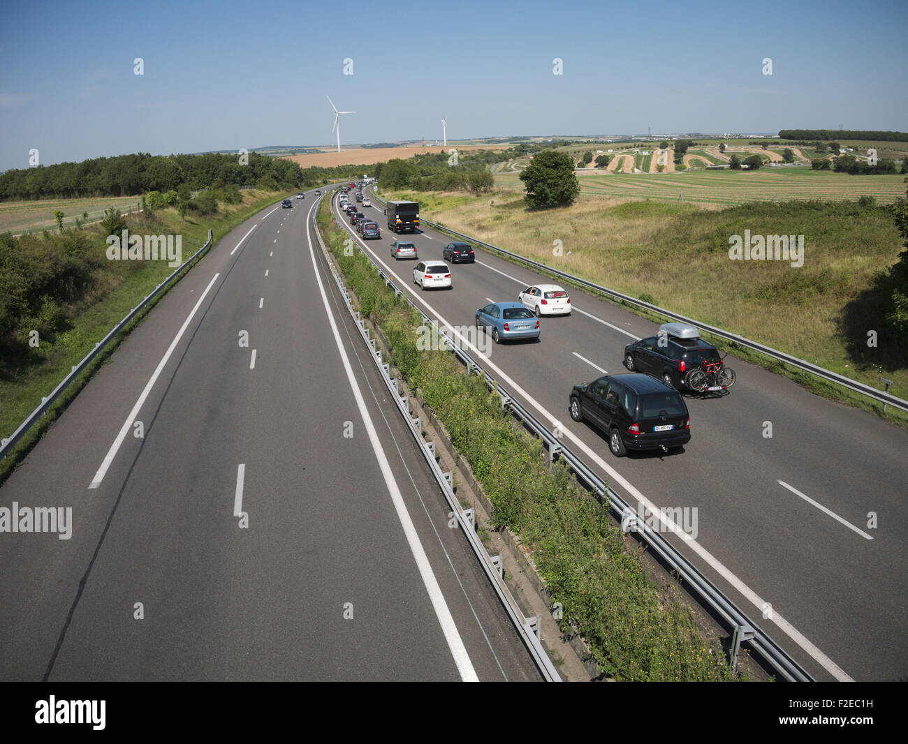 France motorway peage hi-res stock photography and images - Alamy