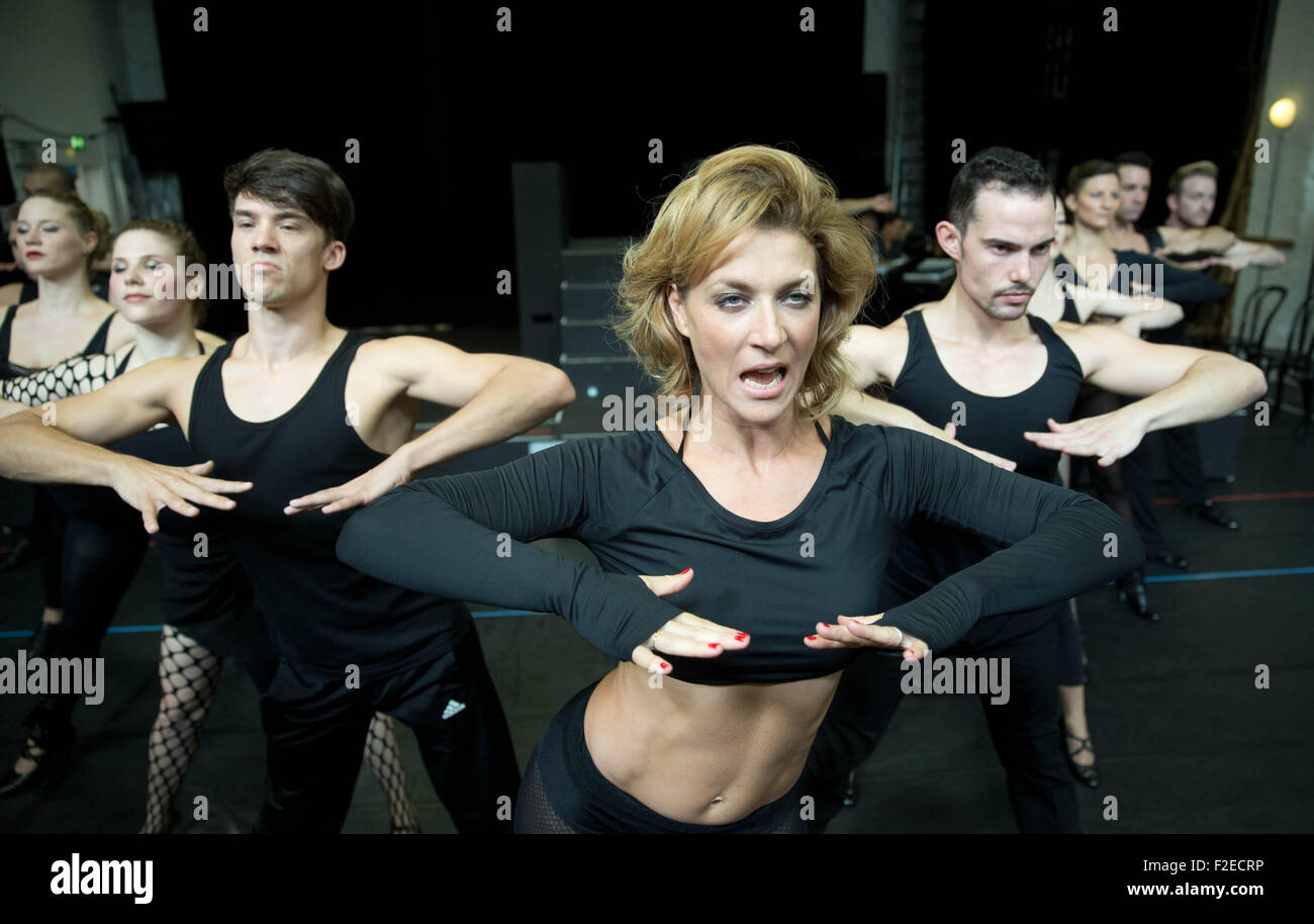 Berlin, Germany. 17th Sep, 2015. Principal performer Caroline Frank (C ...