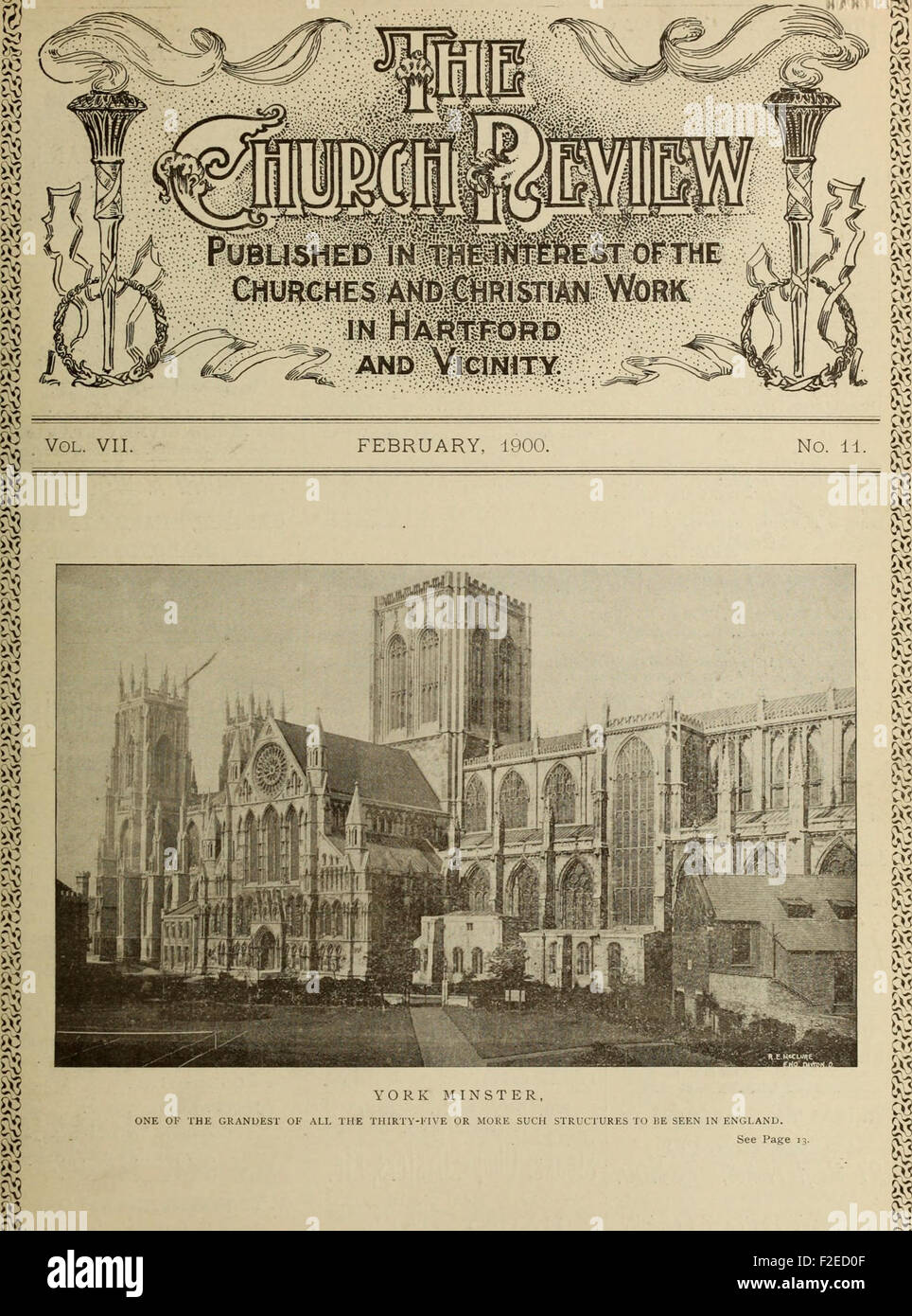 The Church Review, published in 1899, presents religious and ...