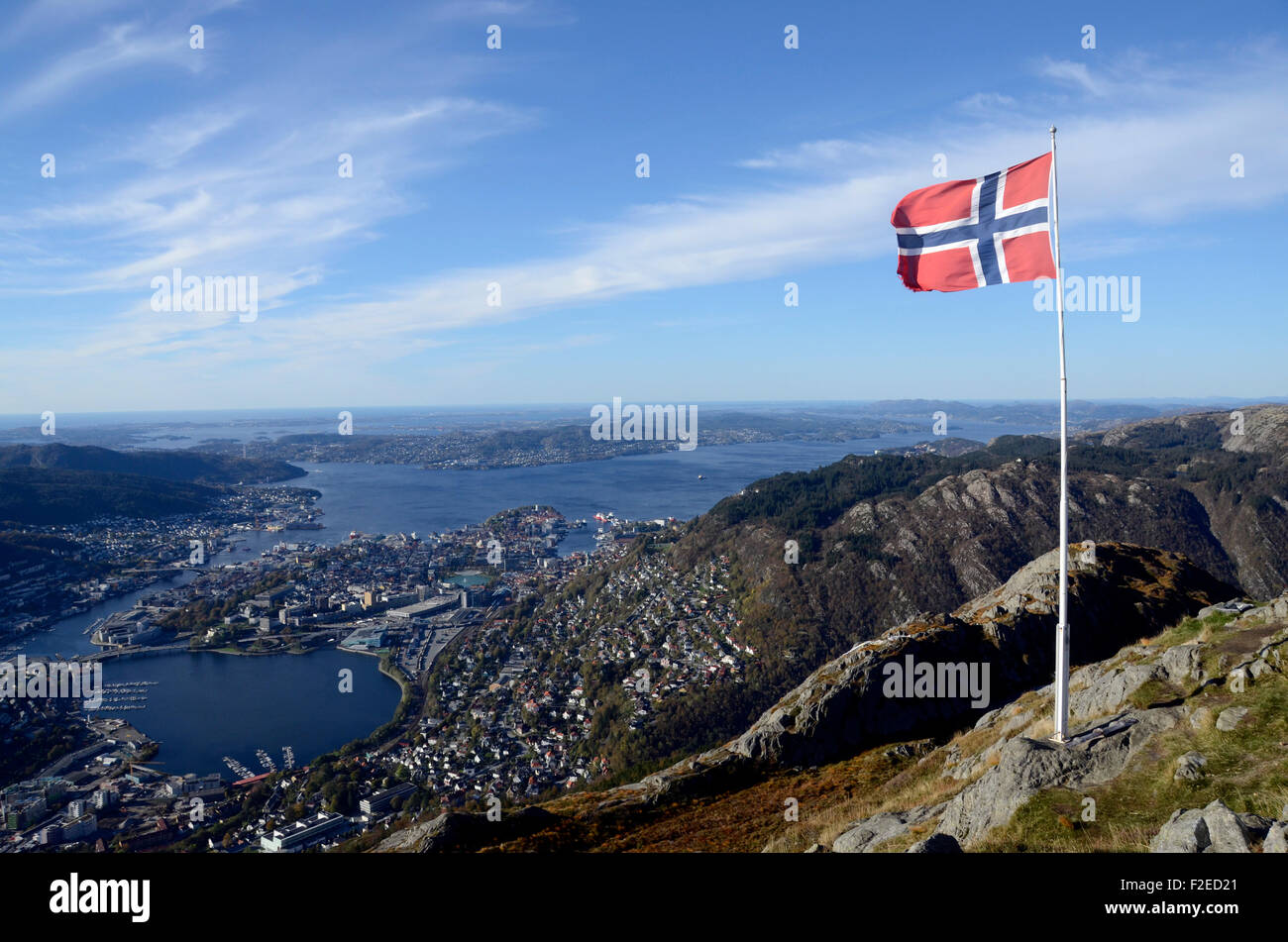 Bergen Flag High Resolution Stock Photography and Images - Alamy