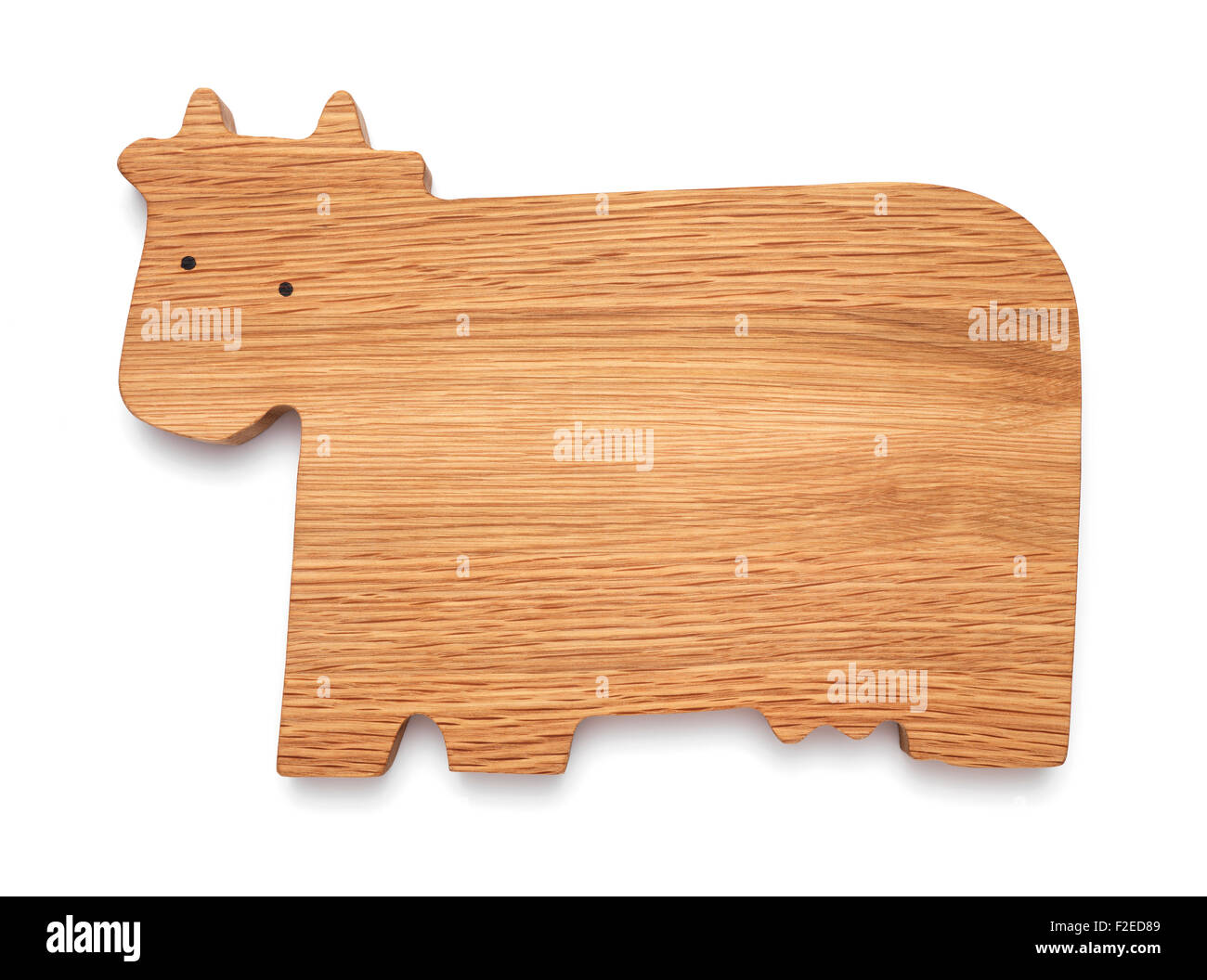 Chopping Board with a Cow design Stock Photo - Alamy