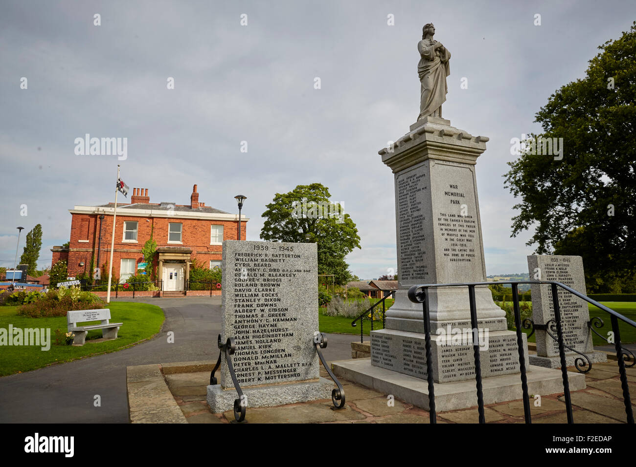 Marple Memorial Park in Stockport UK Great Britain British United ...