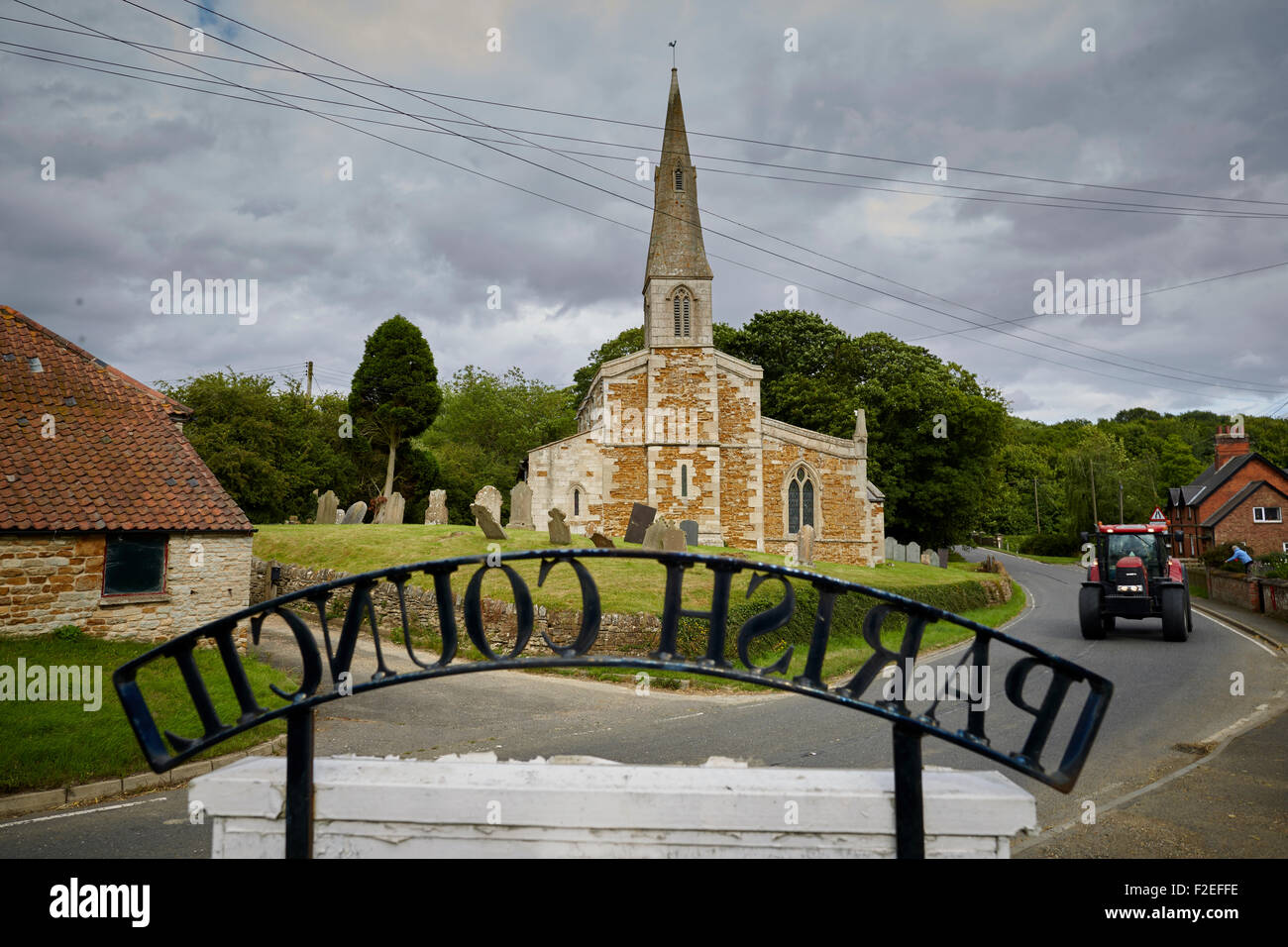 St Andrew's Chuch Goston in Leicestershire Stock Photo - Alamy
