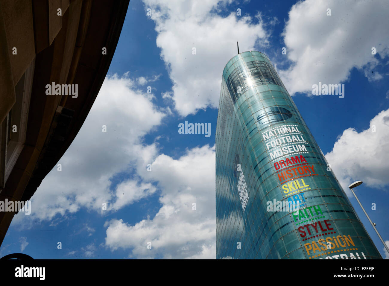 Urbis, National Football Museum in Manchester Stock Photo - Alamy
