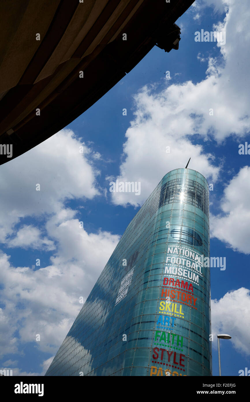 Urbis, National Football Museum in Manchester Stock Photo - Alamy