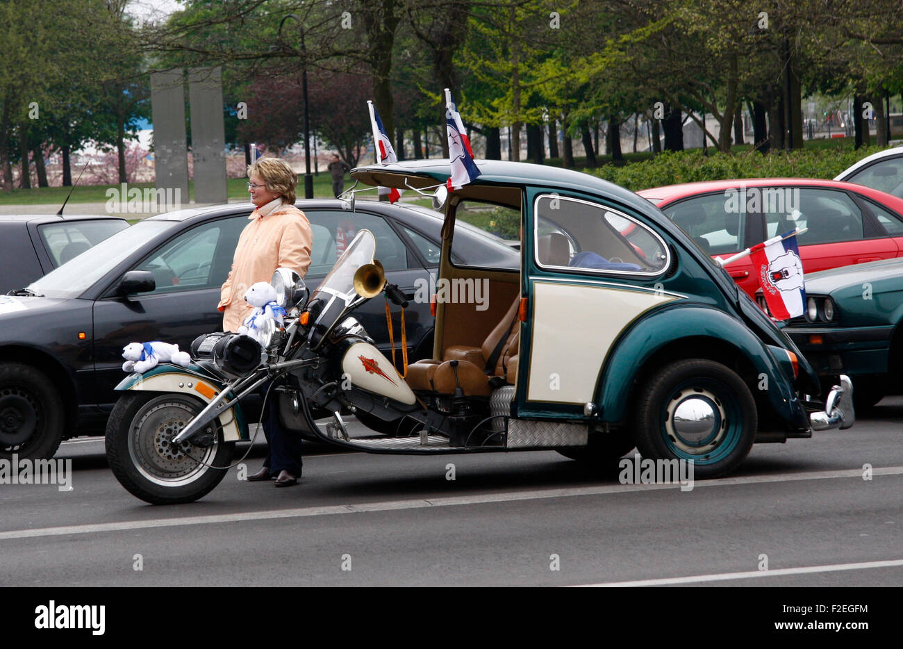 originalles Auto, Berlin-Mitte Stock Photo - Alamy